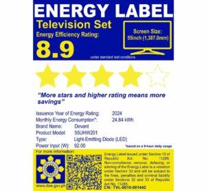 Devant 55UHW201 | Western Appliances